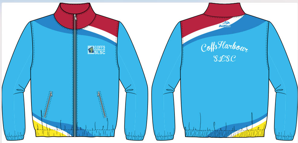 Coffs Harbour SLSC Rain Jacket