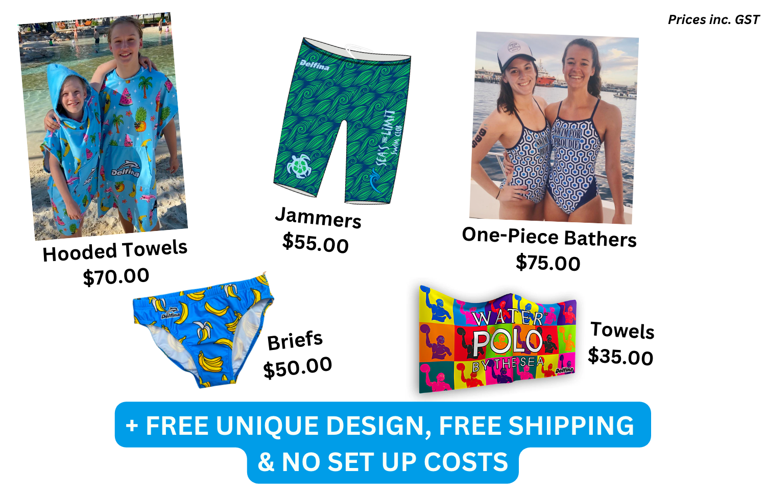 Get Started for your Ocean Merch