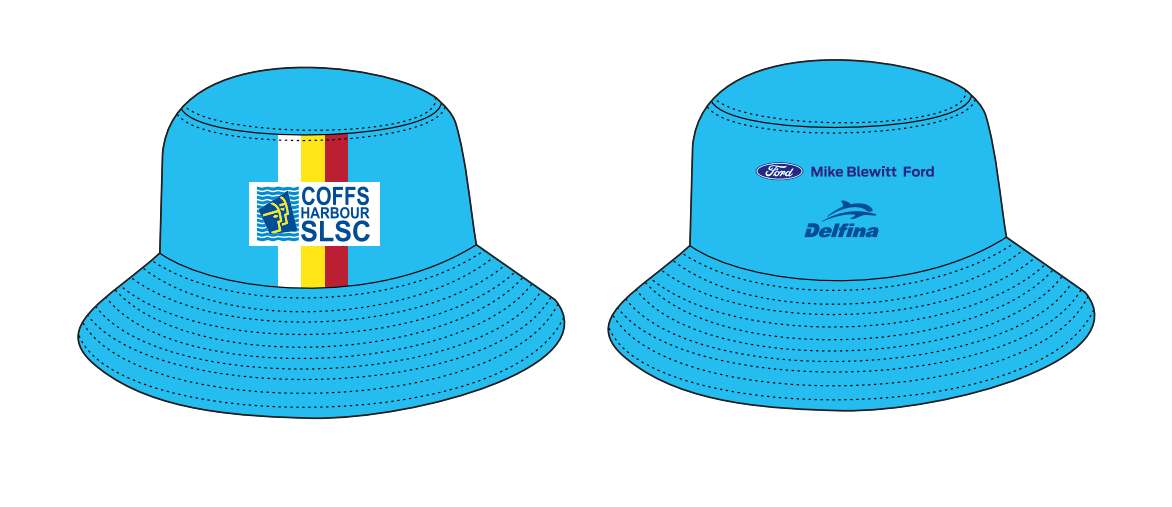 Coffs Harbour SLSC Bucket Hat NEW design