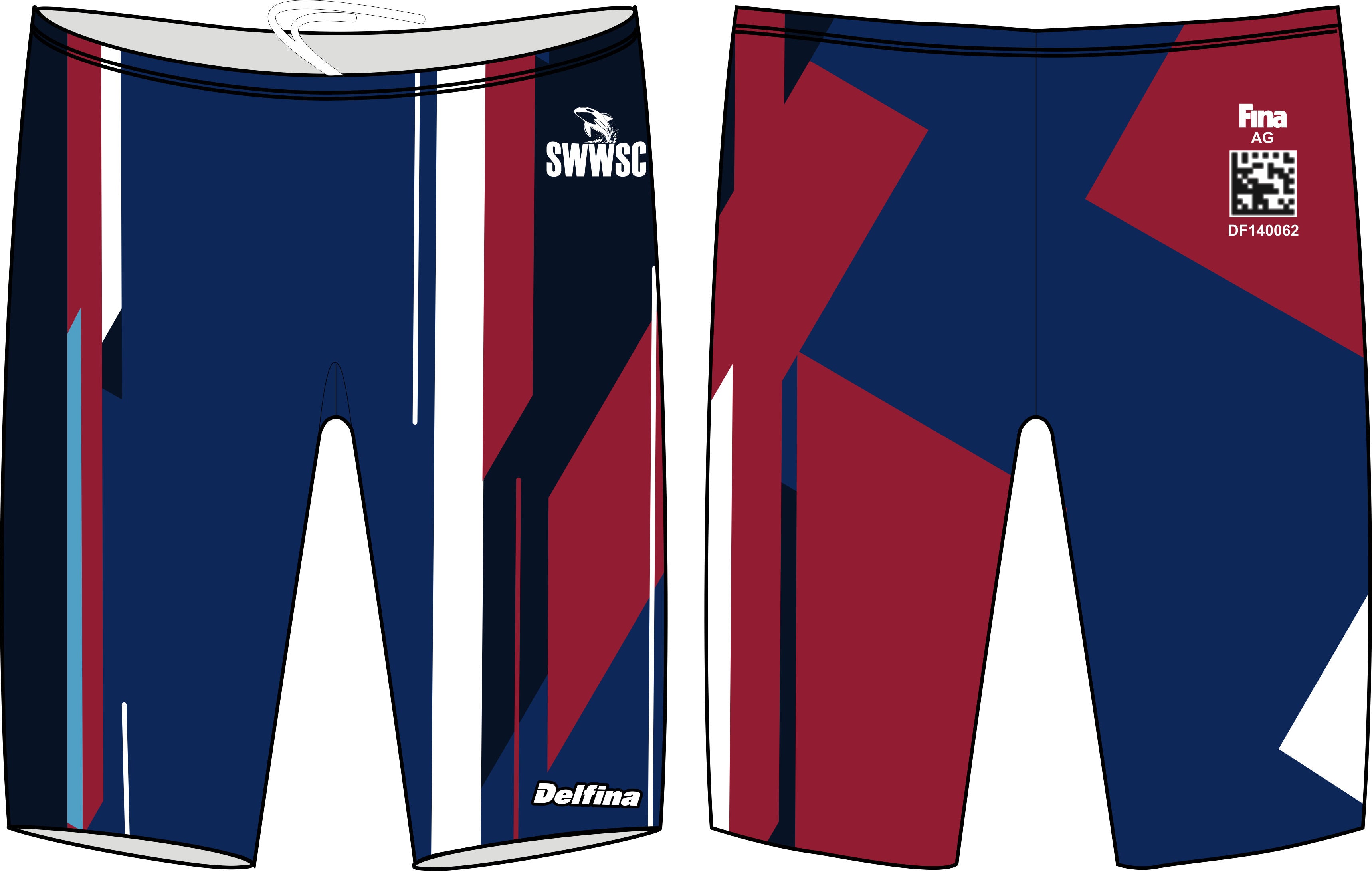 Springfield Waterworx Swimming Club FINA Approved Jammer