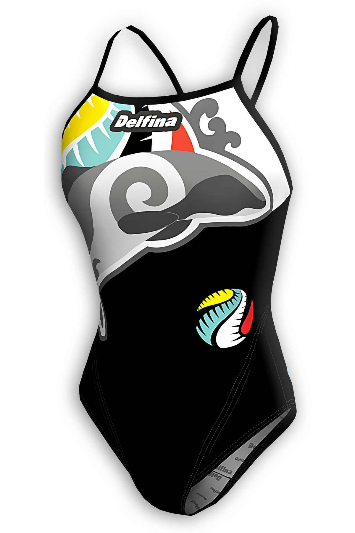 Custom Printed One Piece Swimsuit | Custom Made One Piece Swimsuit