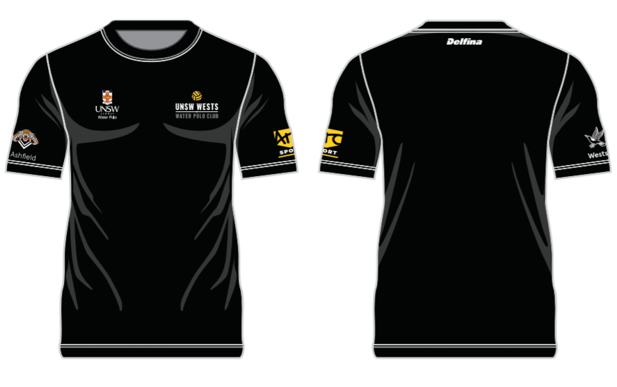 UNSW WP Black Cotton Tee (Pre-order)